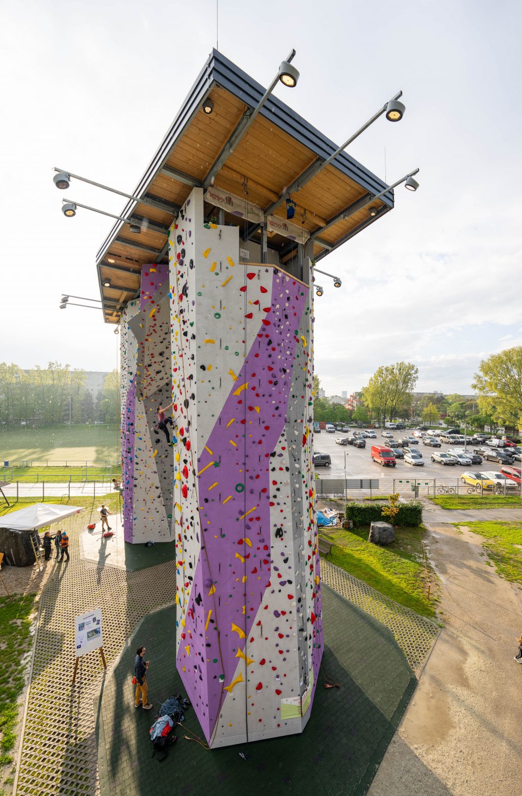 Kletterhalle Wien eröffnet 3.000m2 Außen-Areal